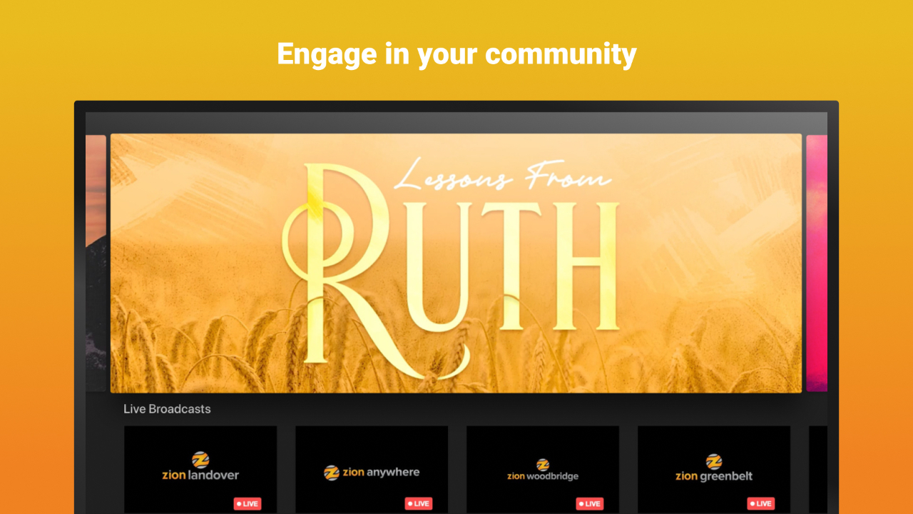 Zion Church Streaming | TV App | Roku Channel Store | Roku