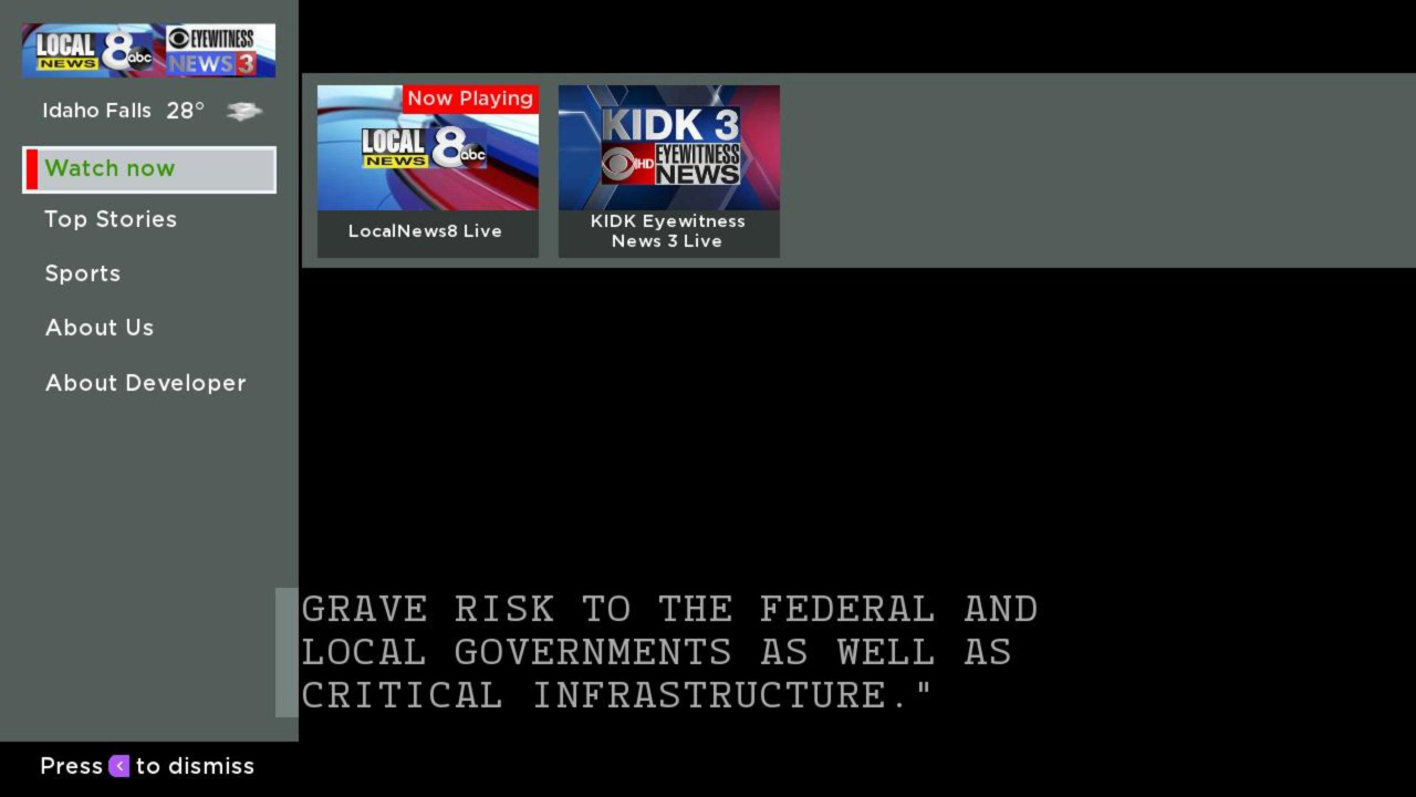 Local News 8 - Eyewitness News 3 | TV App | Roku Channel Store | Roku
