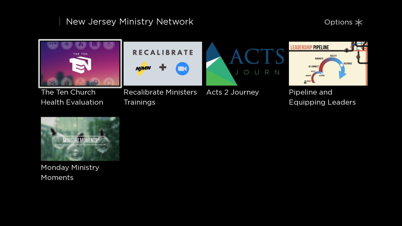 New Jersey Ministry Network | TV App | Roku Channel Store | Roku