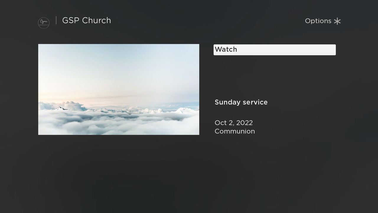 GSP Church | TV App | Roku Channel Store | Roku