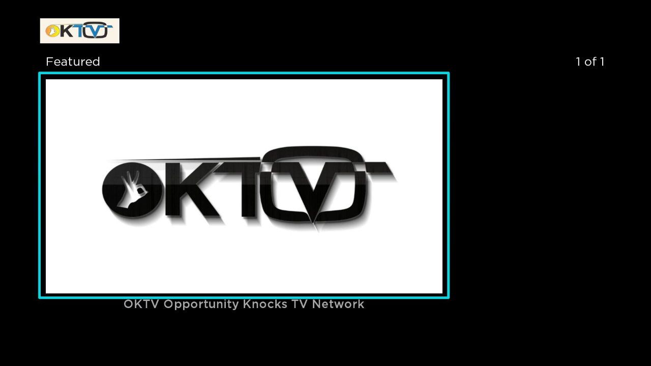 OKTV Opportunity Knocks TV Net | TV App | Roku Channel Store | Roku