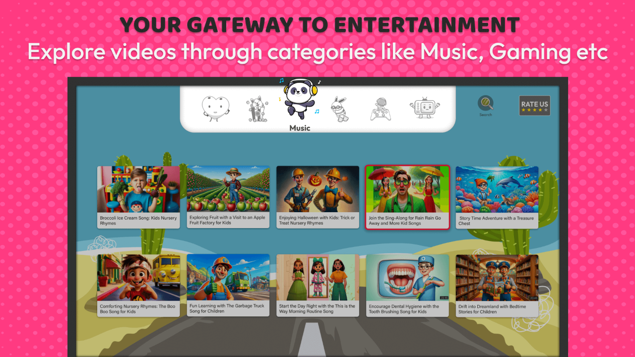 Kids Tube - Videos for Your Tube Kids TV | TV App | Roku Channel Store ...