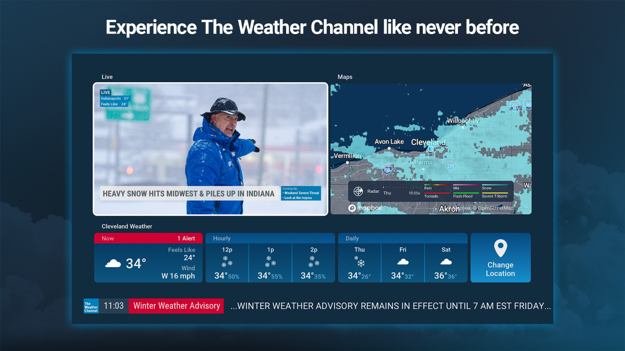 The Weather Channel | TV App | Roku Channel Store | Roku