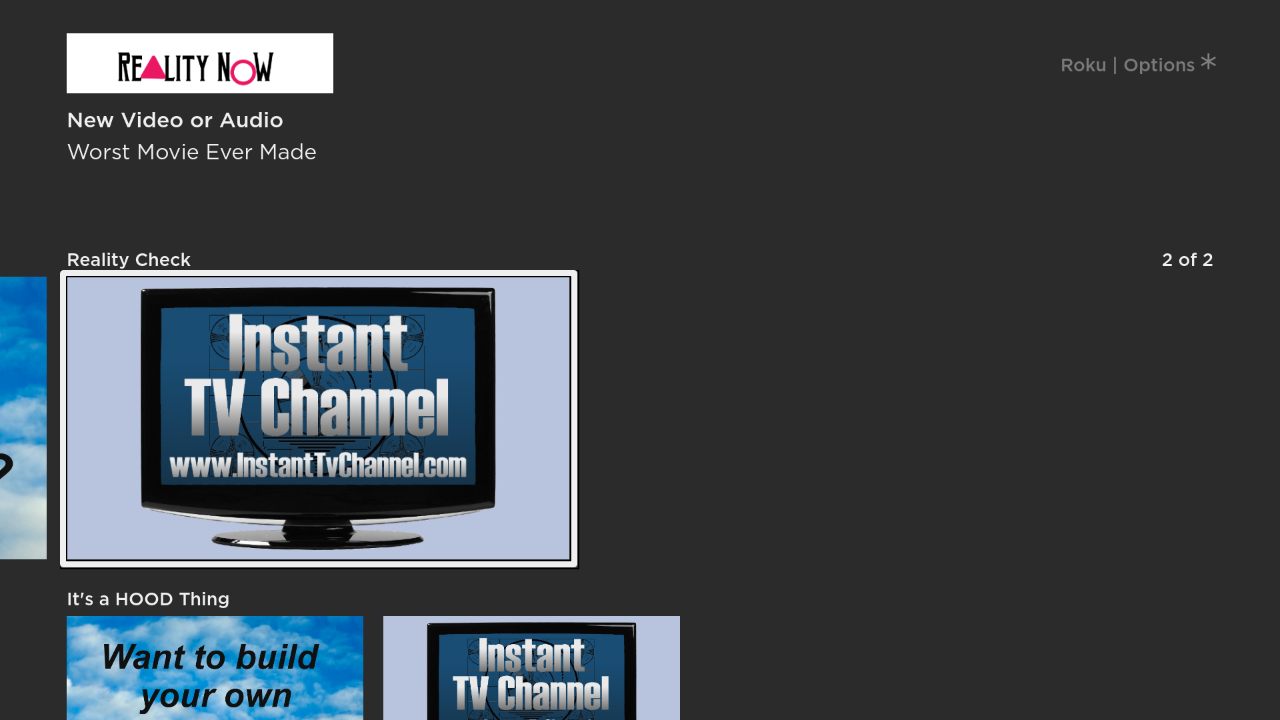 Reality Now | TV App | Roku Channel Store | Roku