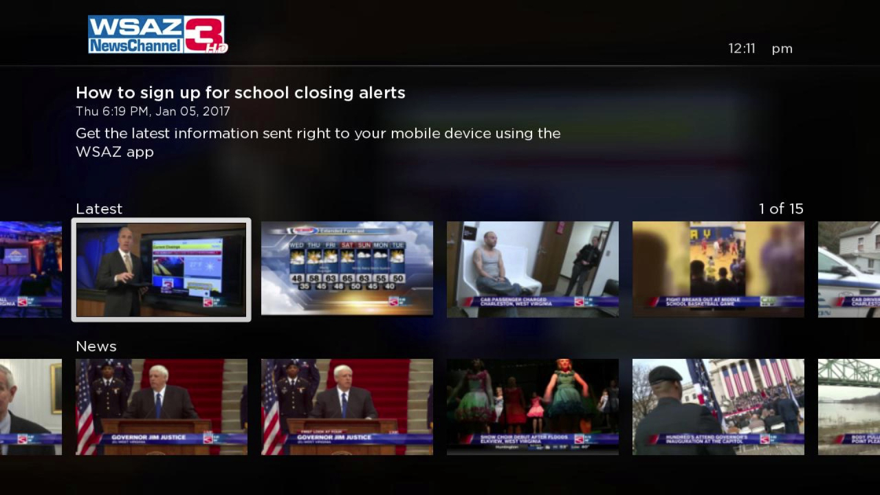 WSAZ News | TV App | Roku Channel Store | Roku