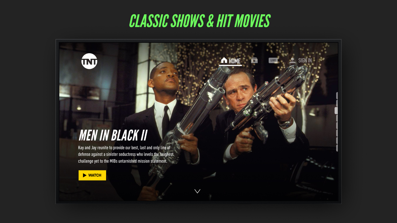 Watch TNT | TV App | Roku Channel Store | Roku