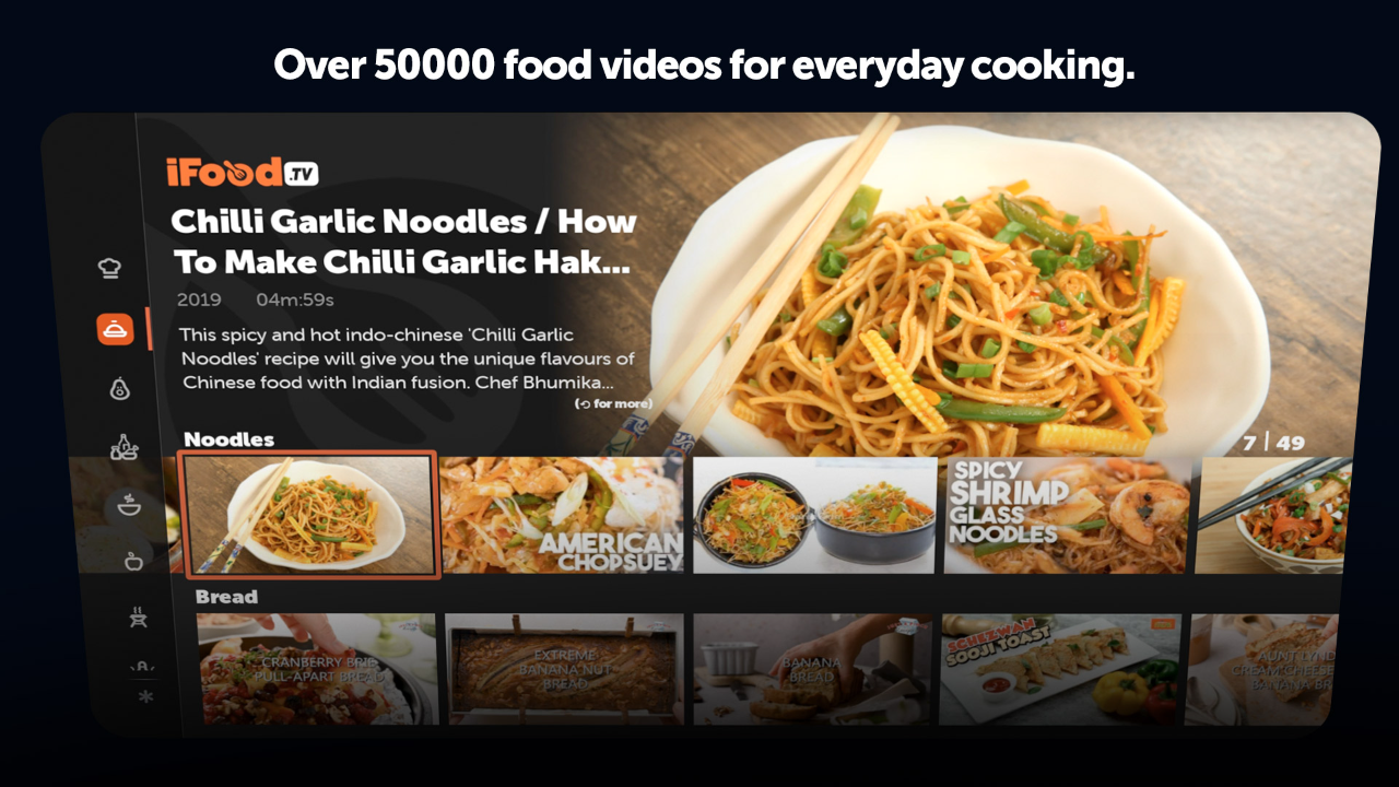 iFood.tv - Food Recipes and Cooking Shows | TV App | Roku Channel Store ...