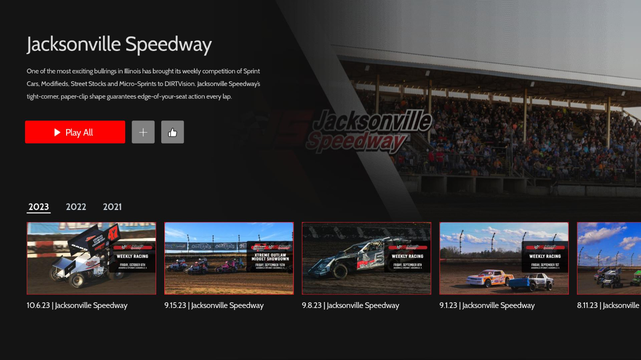 DIRTVision | TV App | Roku Channel Store | Roku
