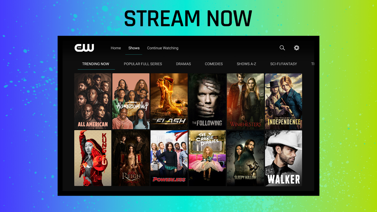 The CW | TV App | Roku Channel Store | Roku