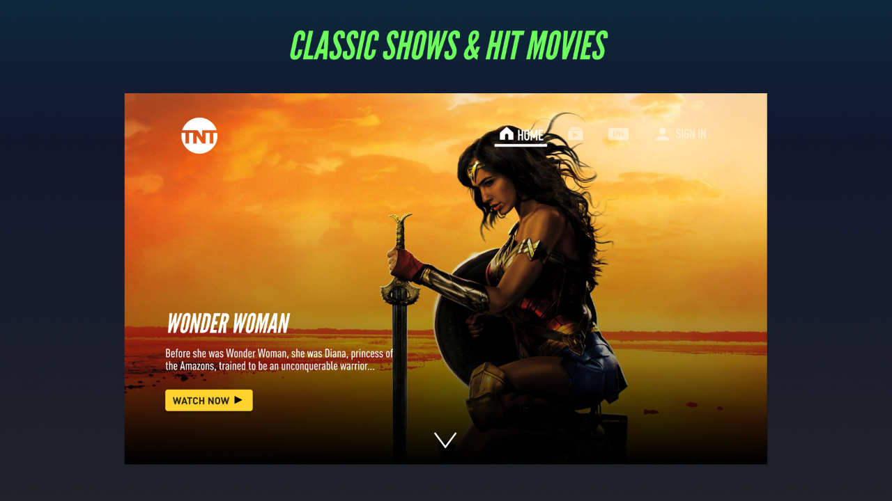 Watch TNT | TV App | Roku Channel Store | Roku