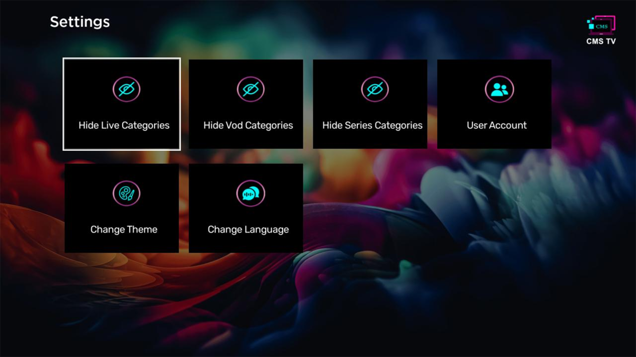 CMS TV | TV App | Roku Channel Store | Roku