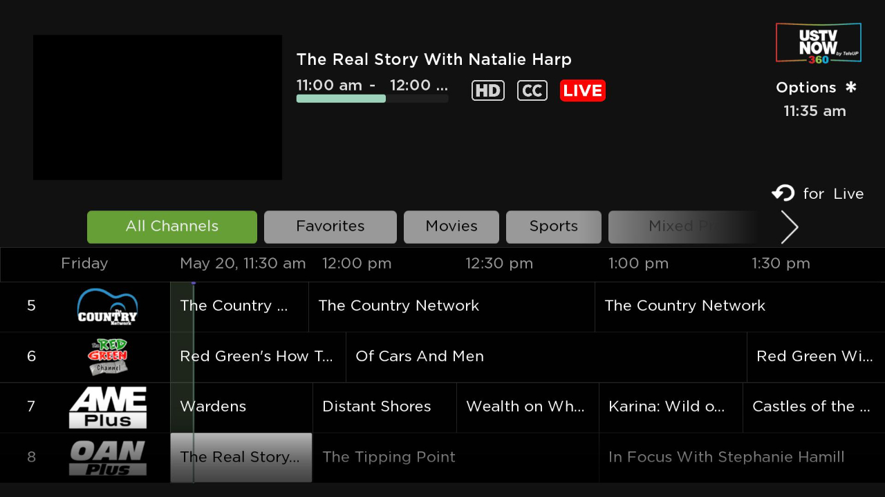 USTVNow360 by TeleUP | TV App | Roku Channel Store | Roku