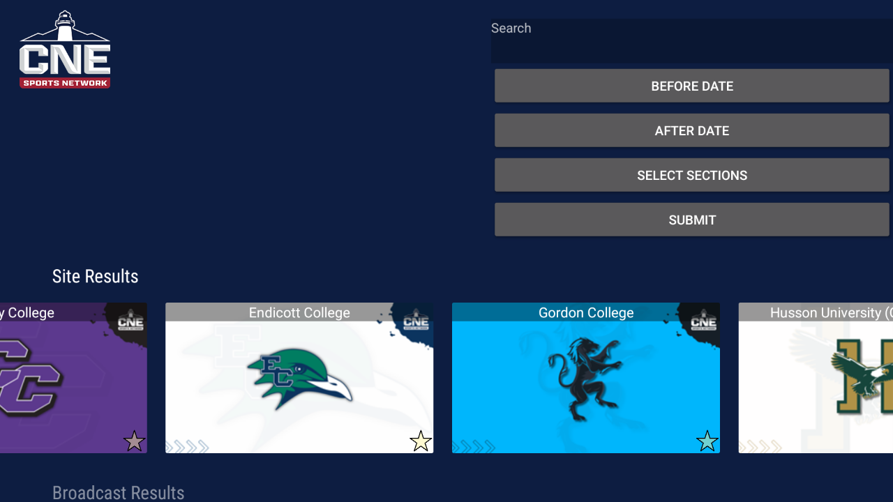 CNE Sports Network | TV App | Roku Channel Store | Roku