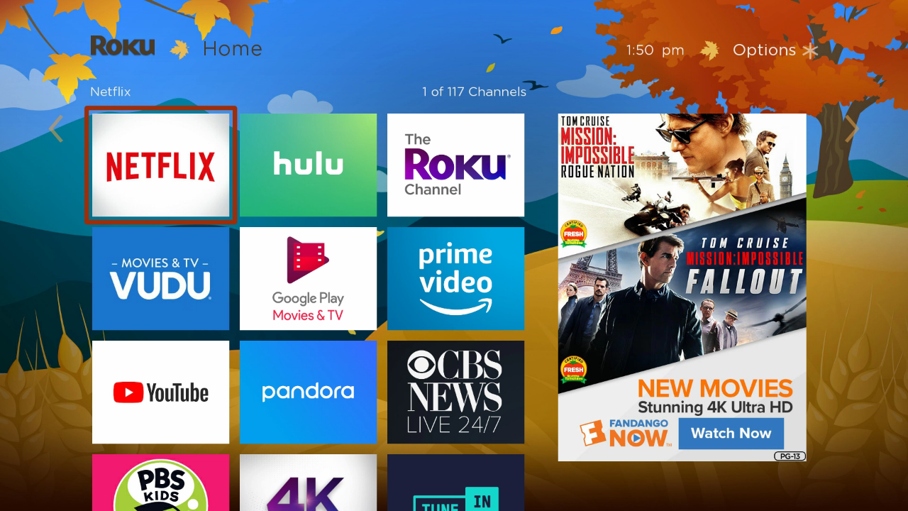 Fall Landscape | TV App | Roku Channel Store | Roku