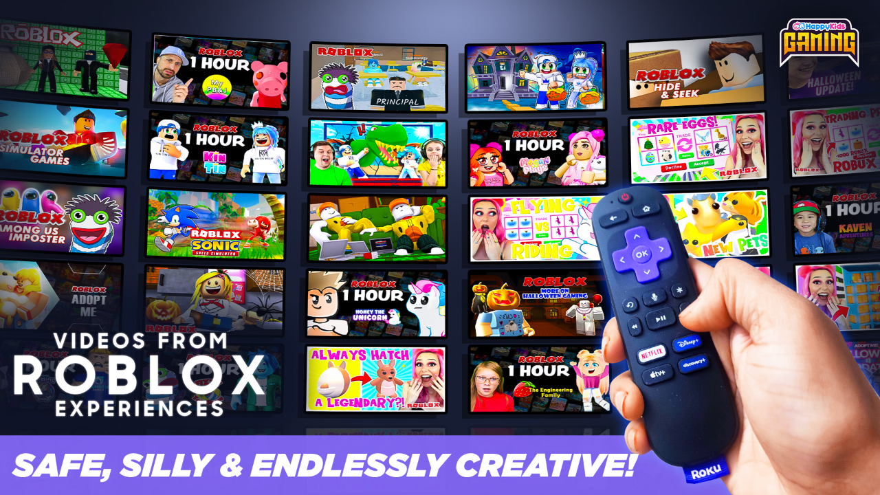 Roblox Experience Videos - HappyKids Gaming | TV App | Roku Channel ...