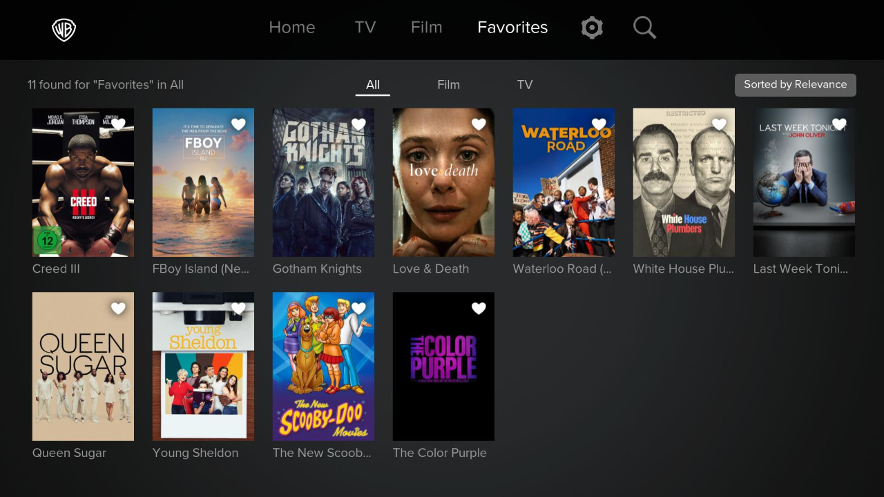 WBD Screeners | Tienda de canales Roku | Roku