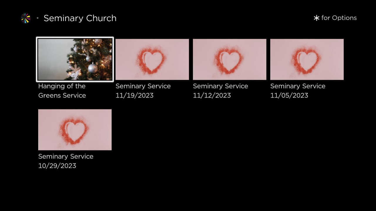 Seminary Church | TV App | Roku Channel Store | Roku