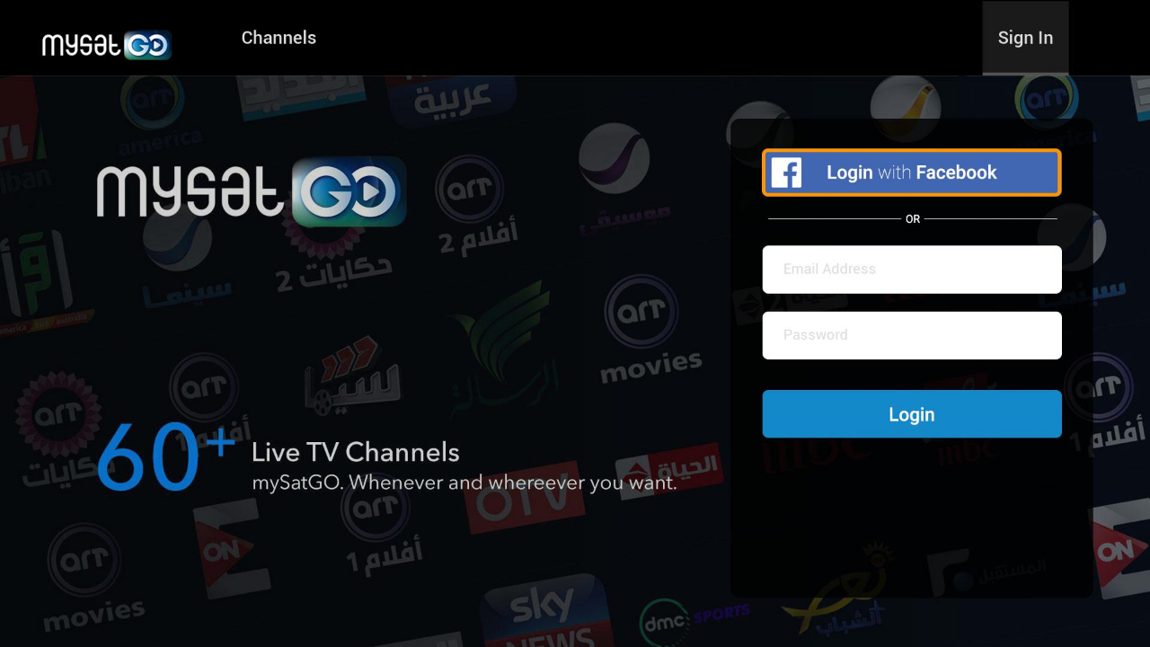 Mysat GO | TV App | Roku Channel Store | Roku