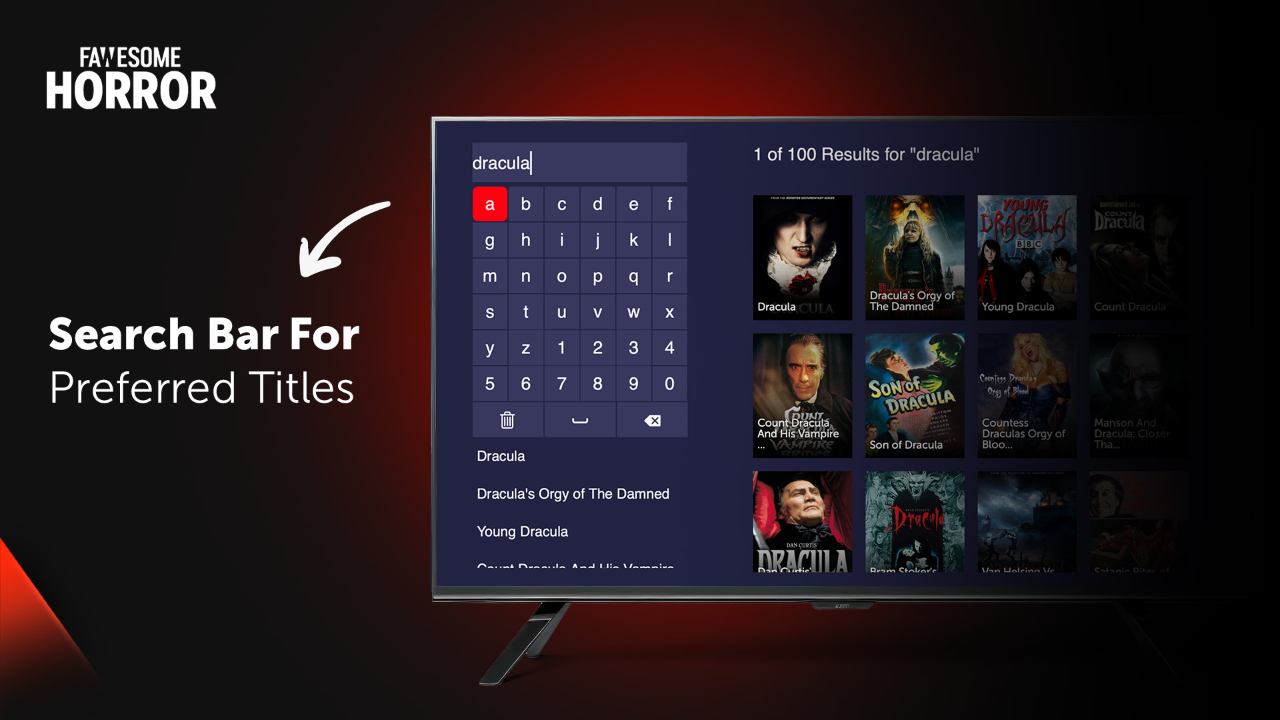 Horror Movies & TV by Fawesome | TV App | Roku Channel Store | Roku