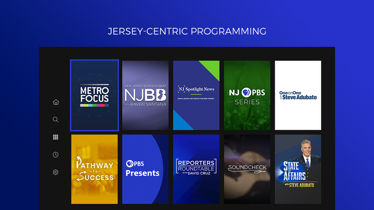 NJ PBS | TV App | Roku Channel Store | Roku