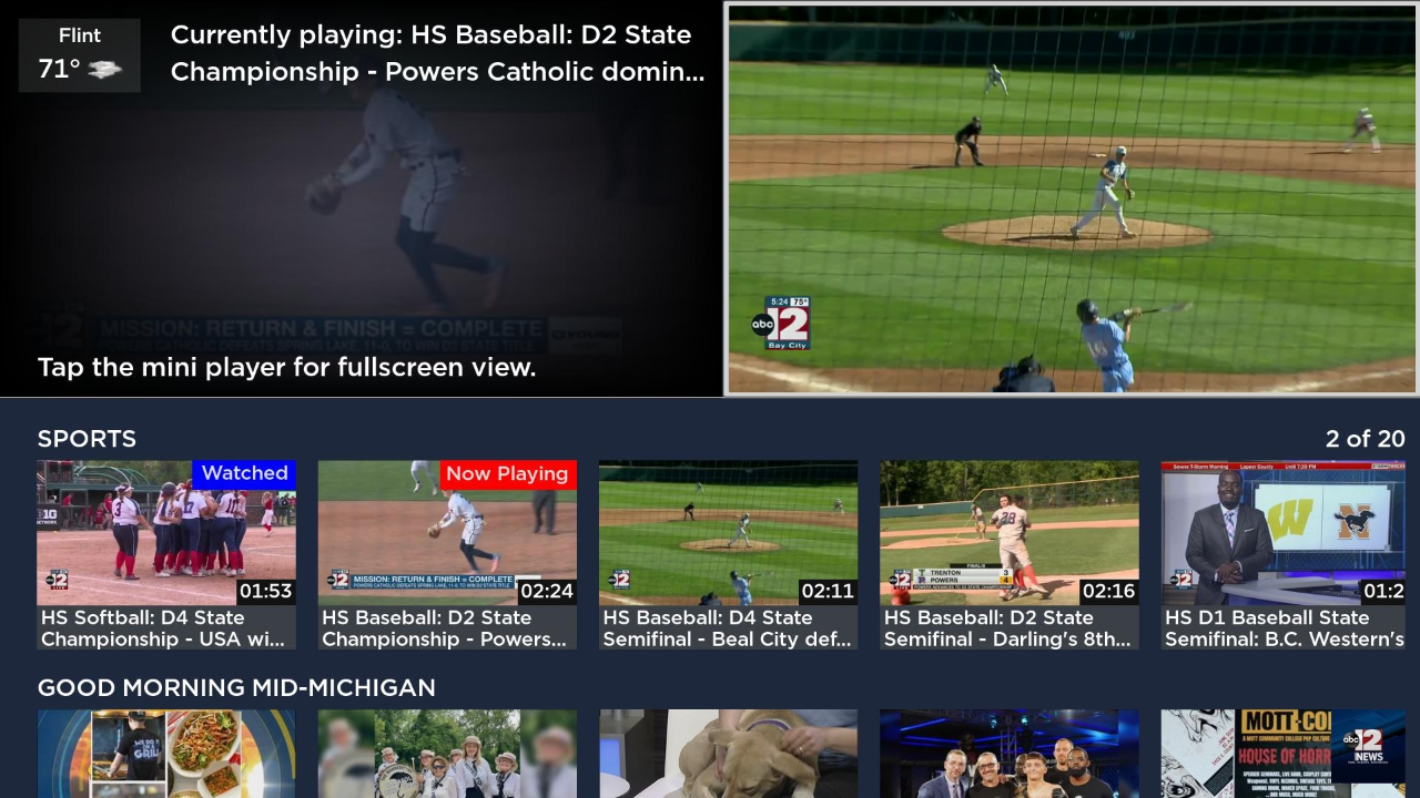 ABC12 News - WJRT | TV App | Roku Channel Store | Roku