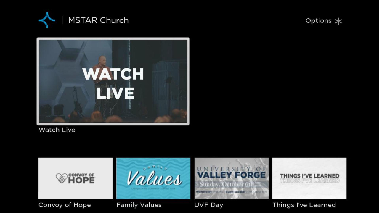 MSTAR Church | TV App | Roku Channel Store | Roku