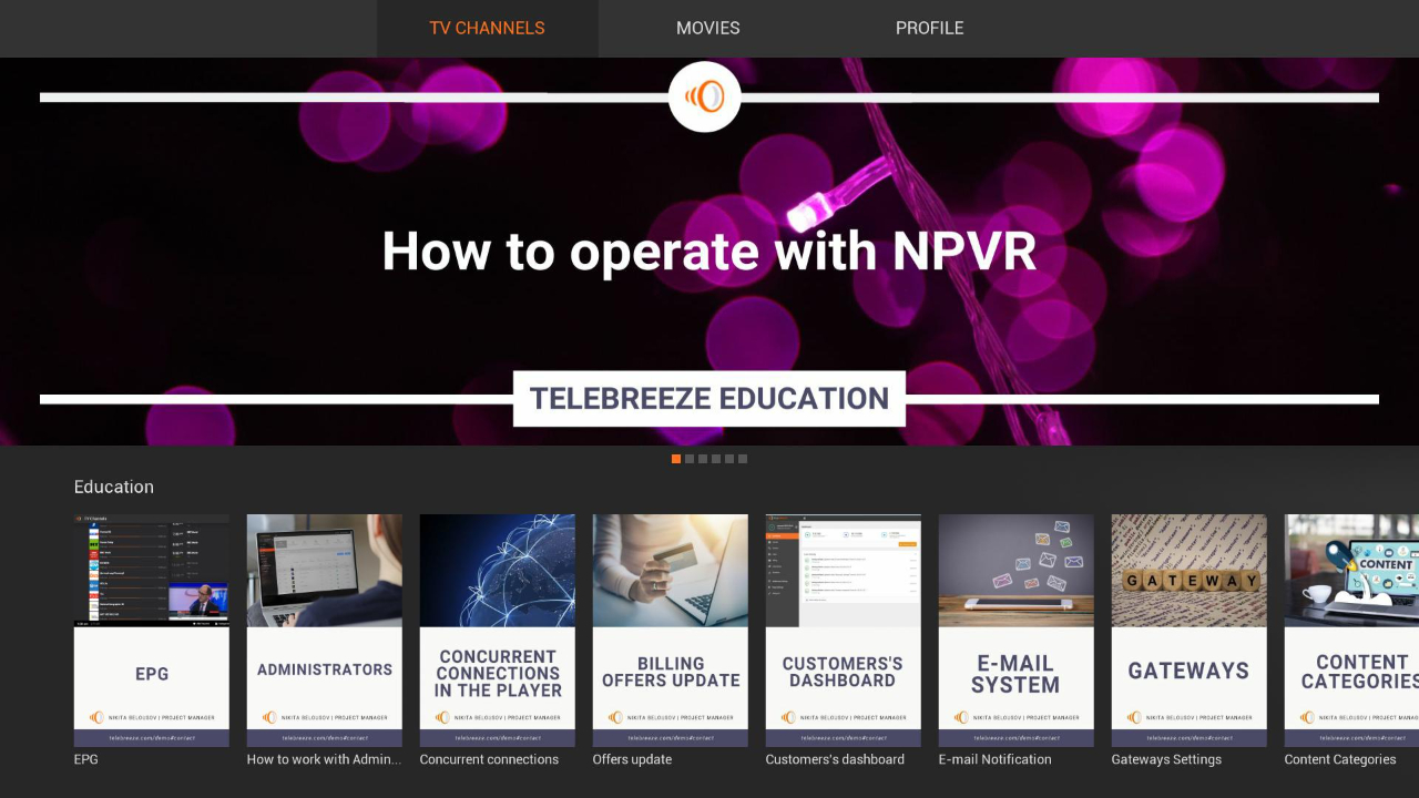 Telebreeze Education | TV App | Roku Channel Store | Roku