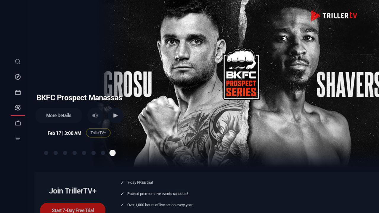 TrillerTV: Live Sports | TV app | Roku Channel Store | Roku