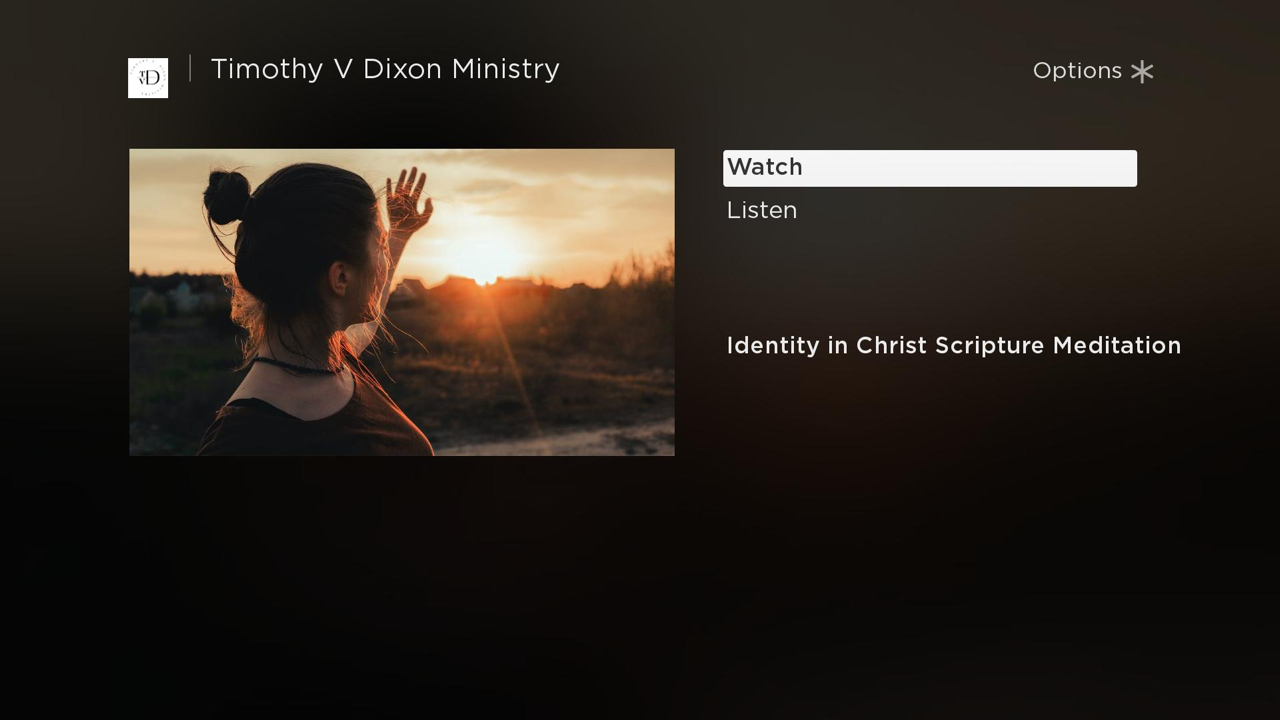 Timothy V Dixon Ministry | TV App | Roku Channel Store | Roku