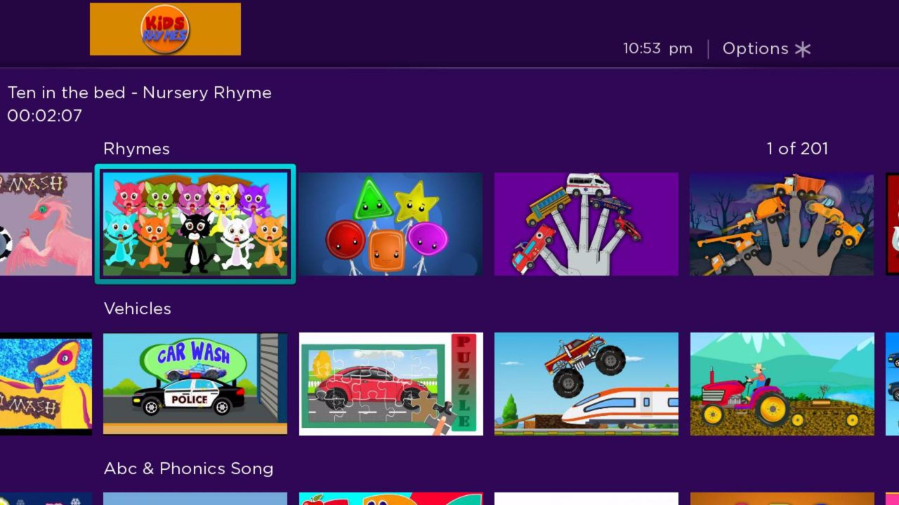 Kids Rhymes | TV App | Roku Channel Store | Roku