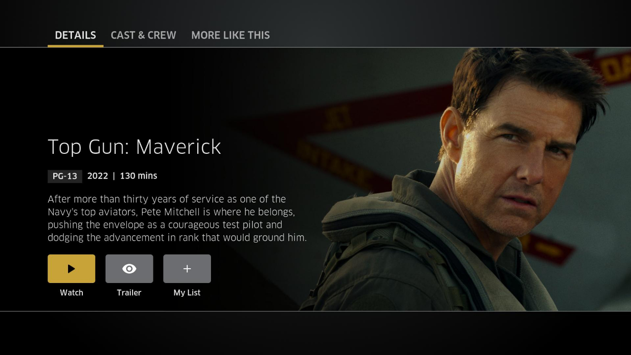 MGM+ | TV App | Roku Channel Store | Roku