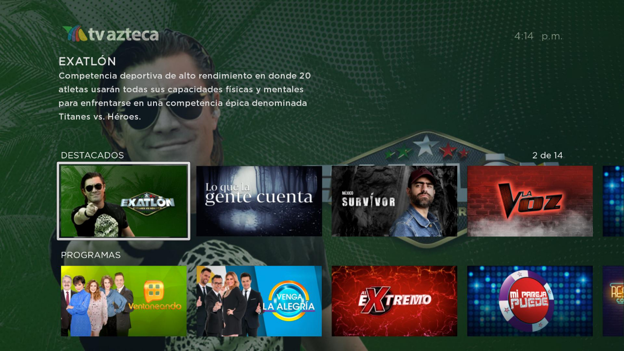 TV Azteca | Tienda de canales Roku | Roku