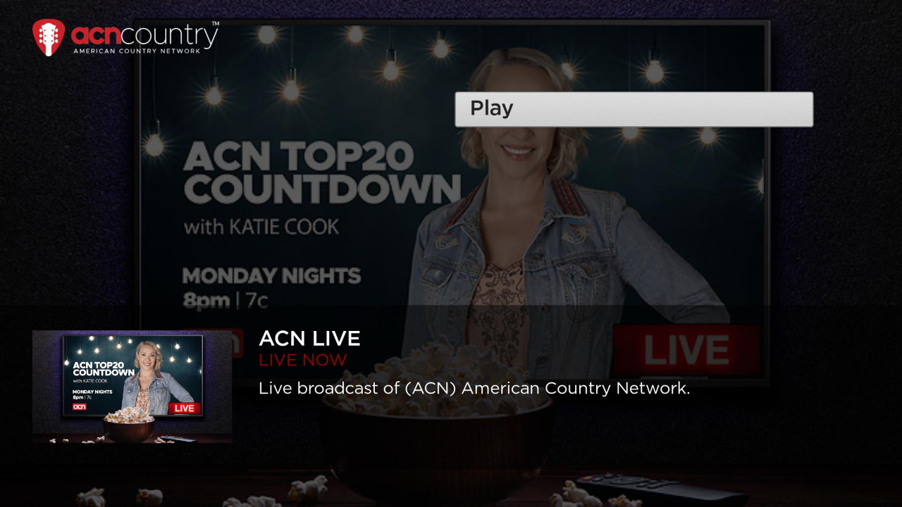 ACN Country | TV App | Roku Channel Store | Roku
