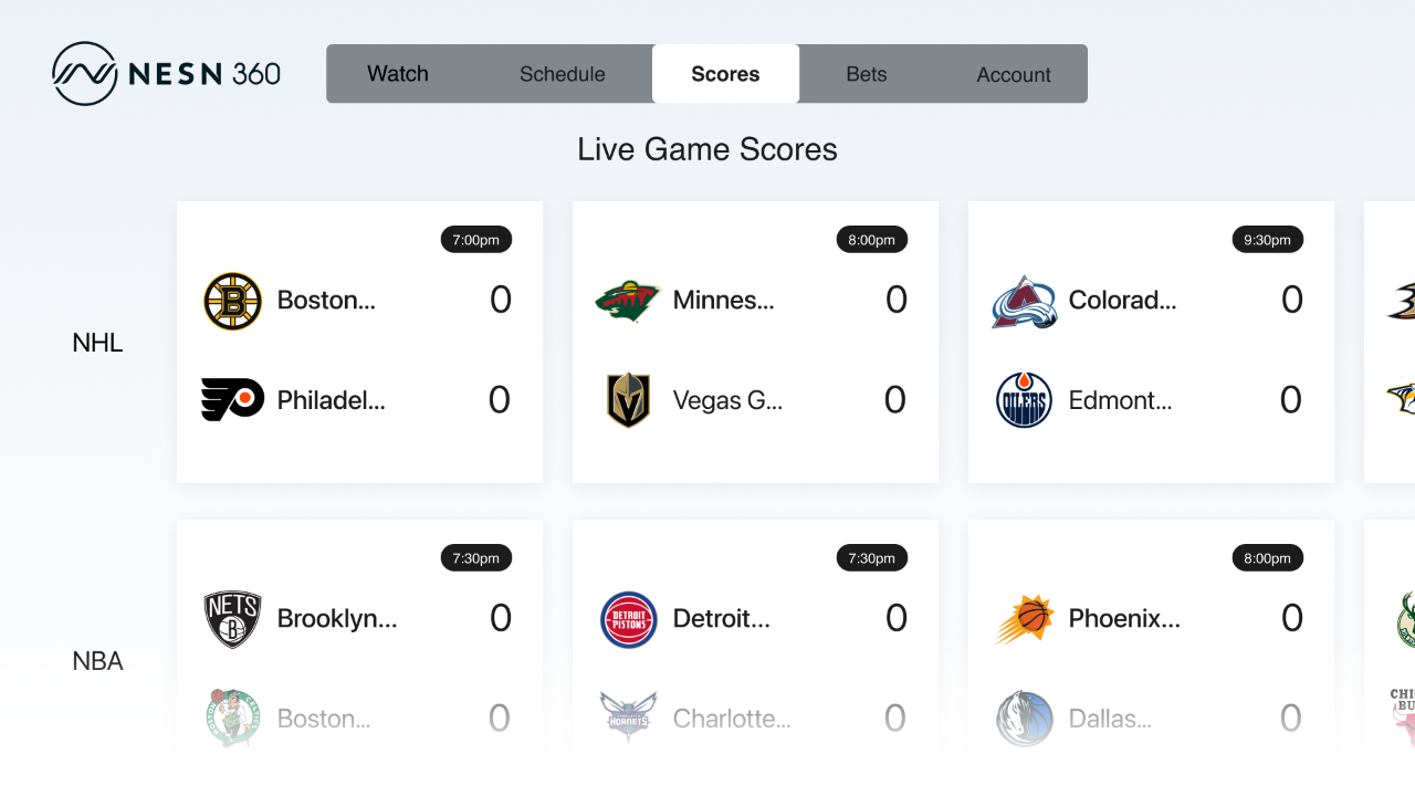 NESN 360 | TV App | Roku Channel Store | Roku