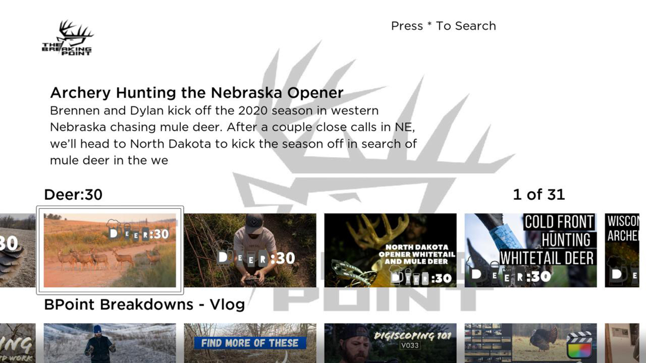 The Breaking Point | TV App | Roku Channel Store | Roku