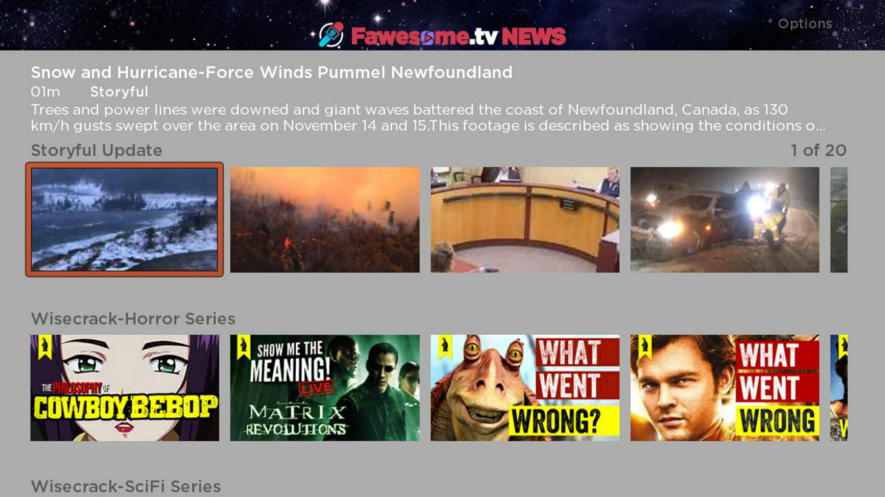 Fawesome News | TV App | Roku Channel Store | Roku