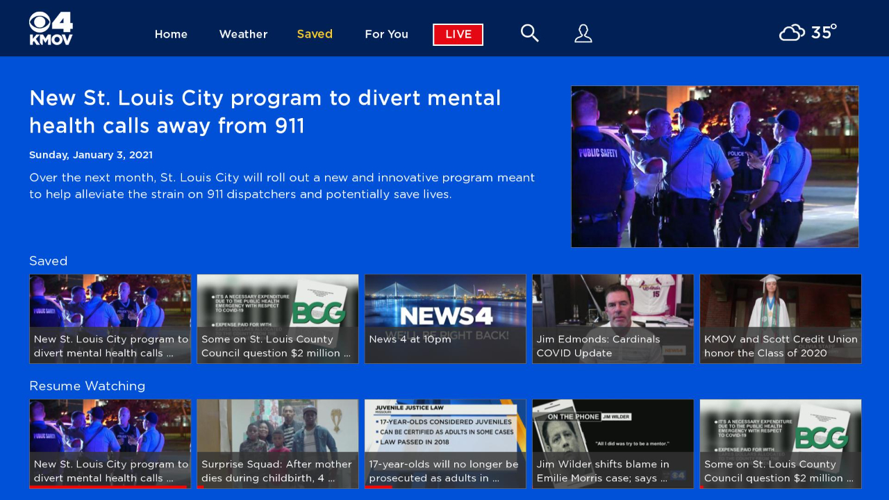 KMOV St. Louis News 4 | Roku Channel Store | Roku