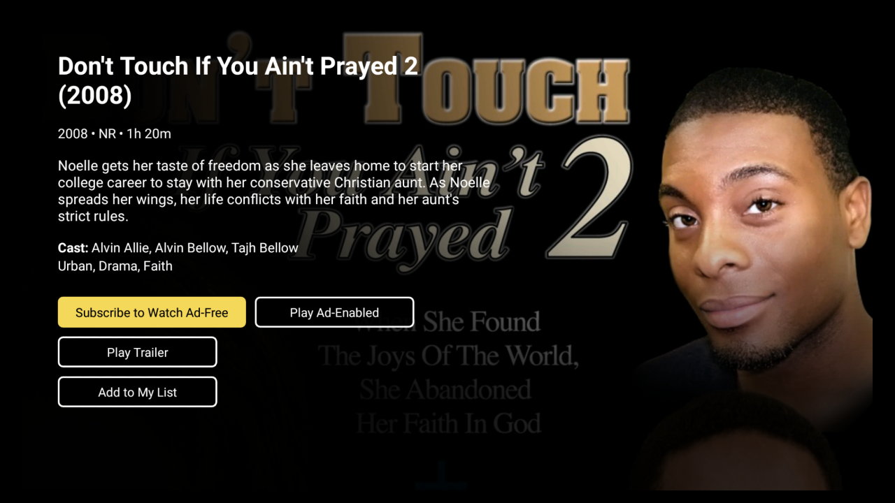 Faith Movie Club | TV App | Roku Channel Store | Roku