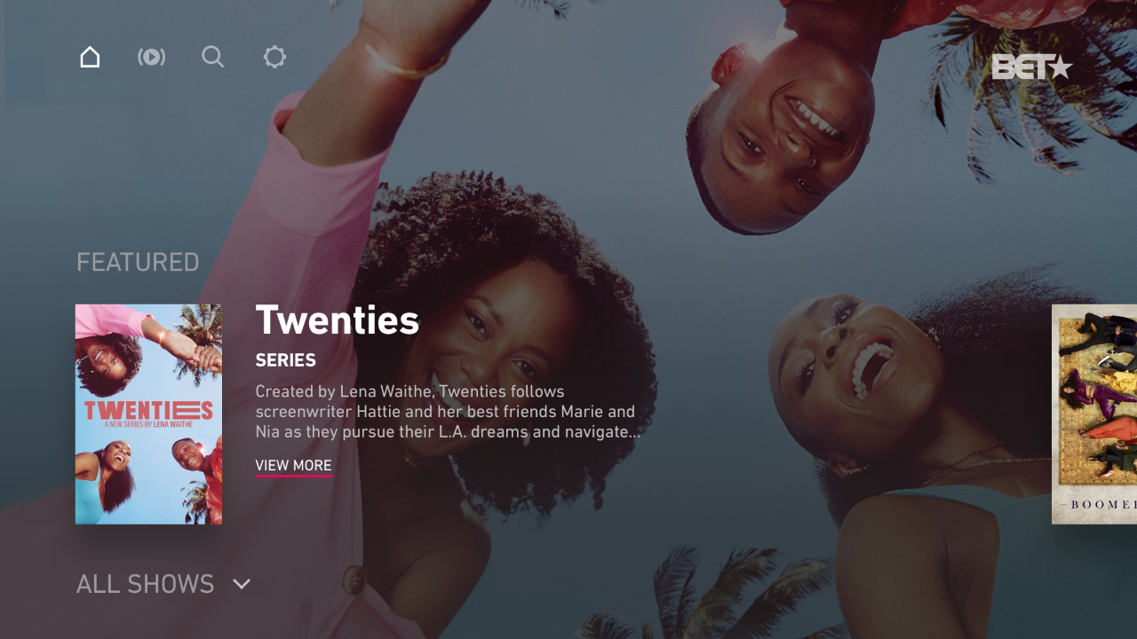 BET | TV App | Roku Channel Store | Roku