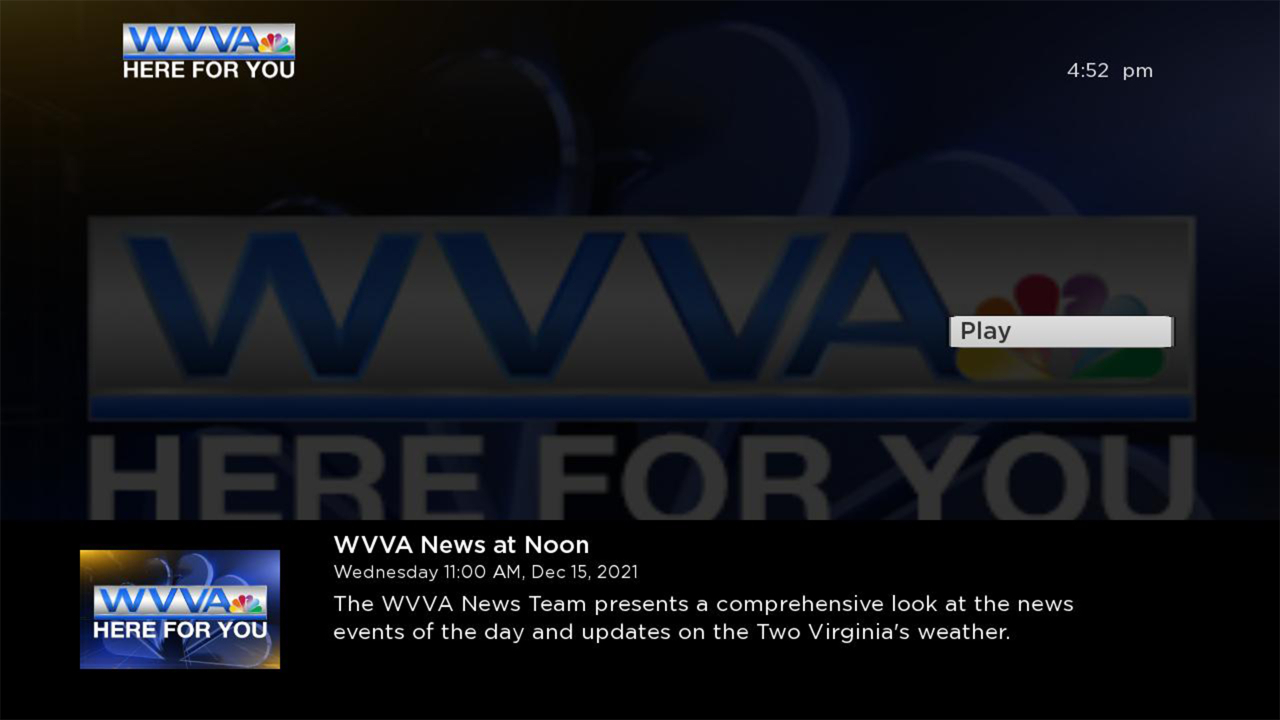 WVVA News | TV App | Roku Channel Store | Roku