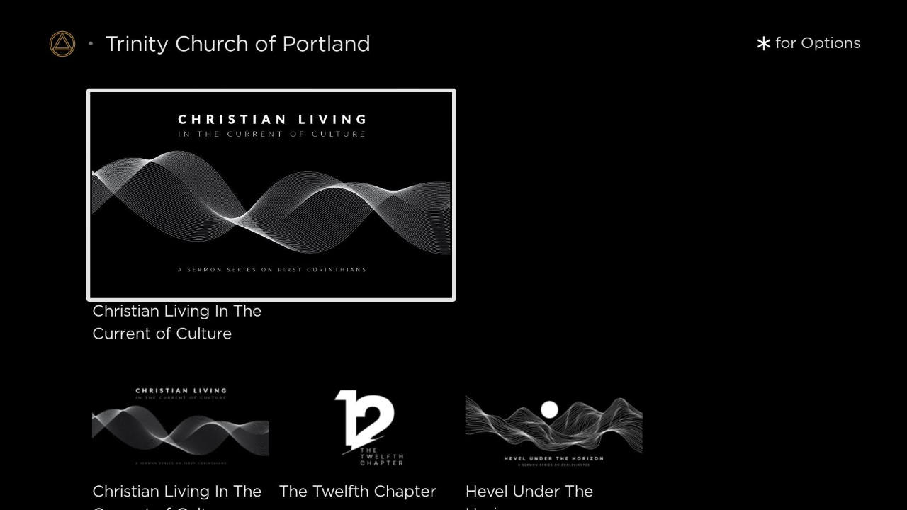 Trinity Church of Portland | TV App | Roku Channel Store | Roku