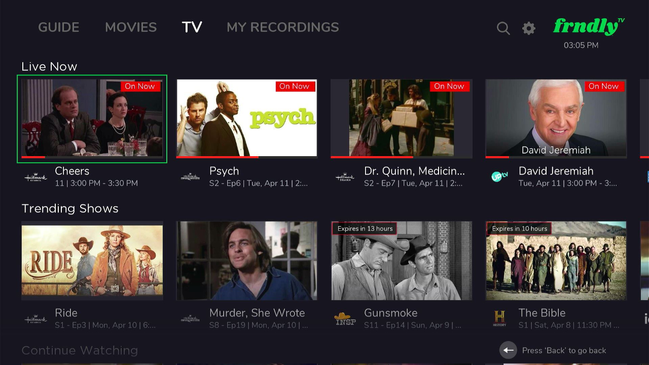 Frndly TV | TV App | Roku Channel Store | Roku