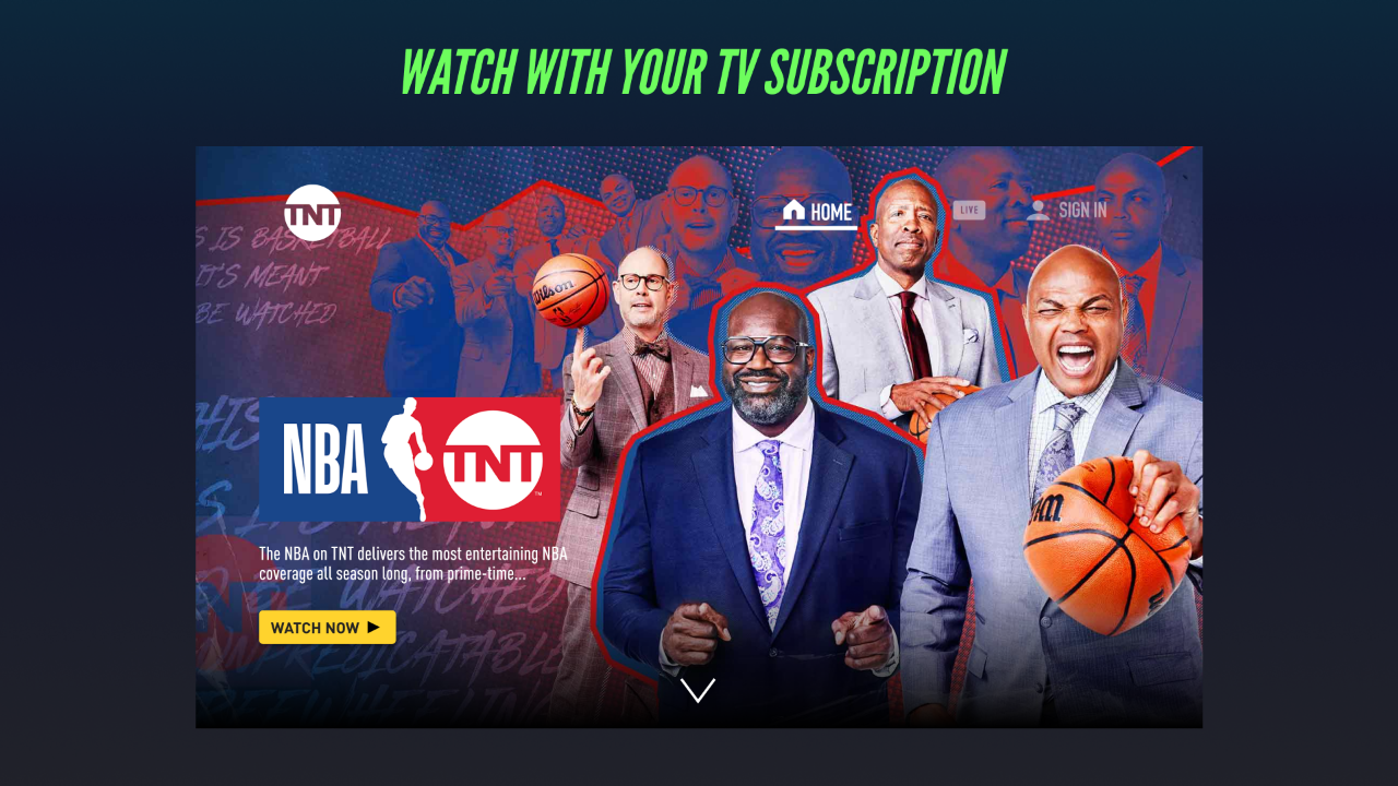 Watch TNT | TV App | Roku Channel Store | Roku