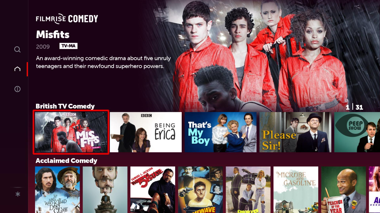 FilmRise Comedy | TV App | Roku Channel Store | Roku