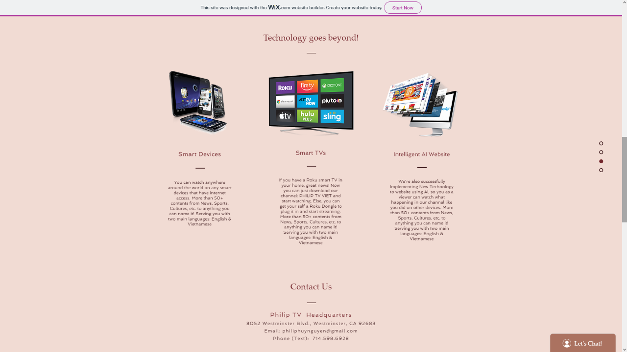 PHILIP TV (Vietnamese) VNTV | VIETTV | TV App | Roku Channel Store | Roku