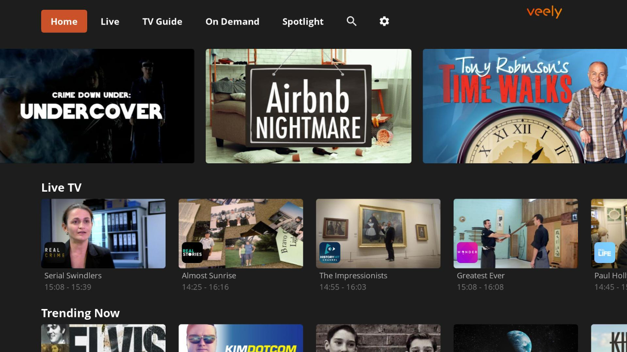 Veely | TV app | Roku Channel Store | Roku