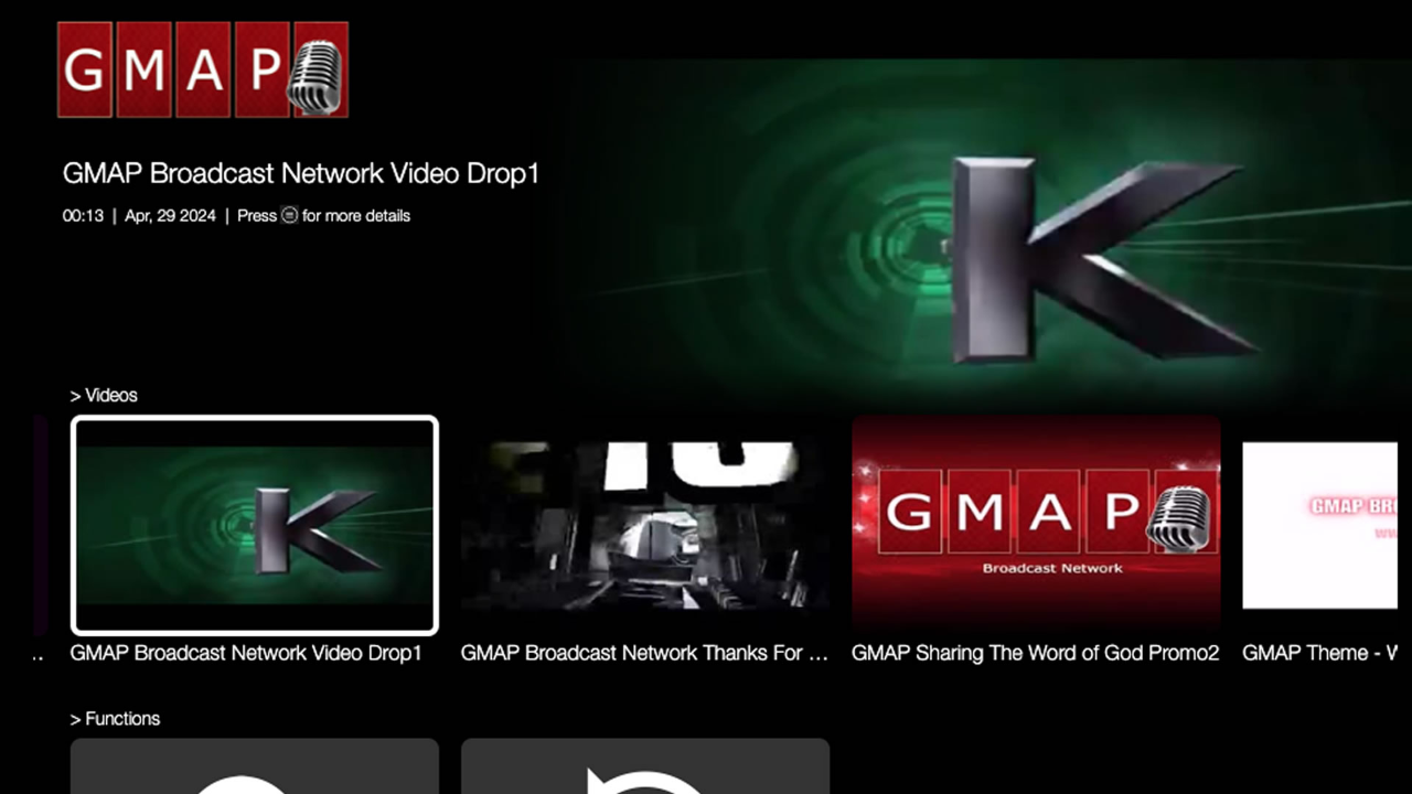 GMAP Radio TV Network | TV App | Roku Channel Store | Roku
