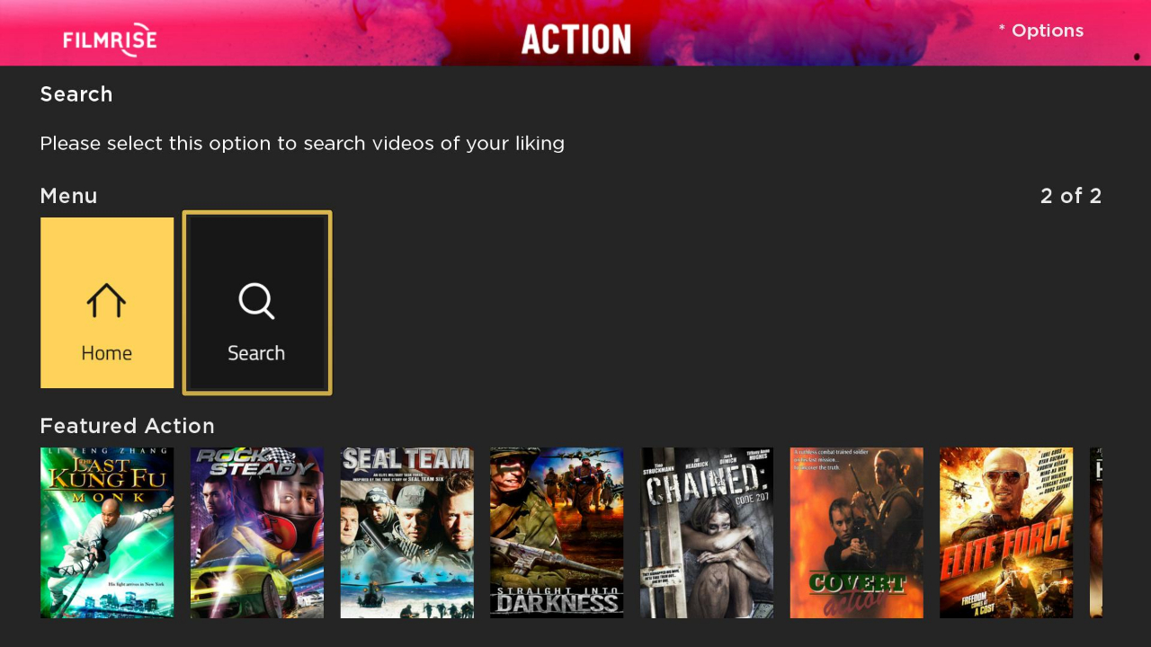 FilmRise Action | TV App | Roku Channel Store | Roku