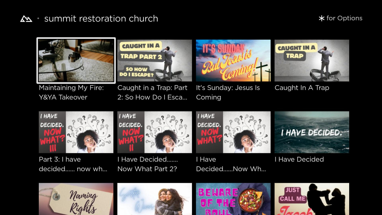 summit restoration church | TV App | Roku Channel Store | Roku