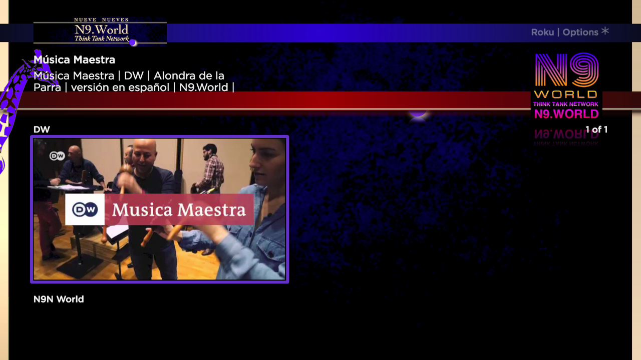 N9.World | TV App | Roku Channel Store | Roku